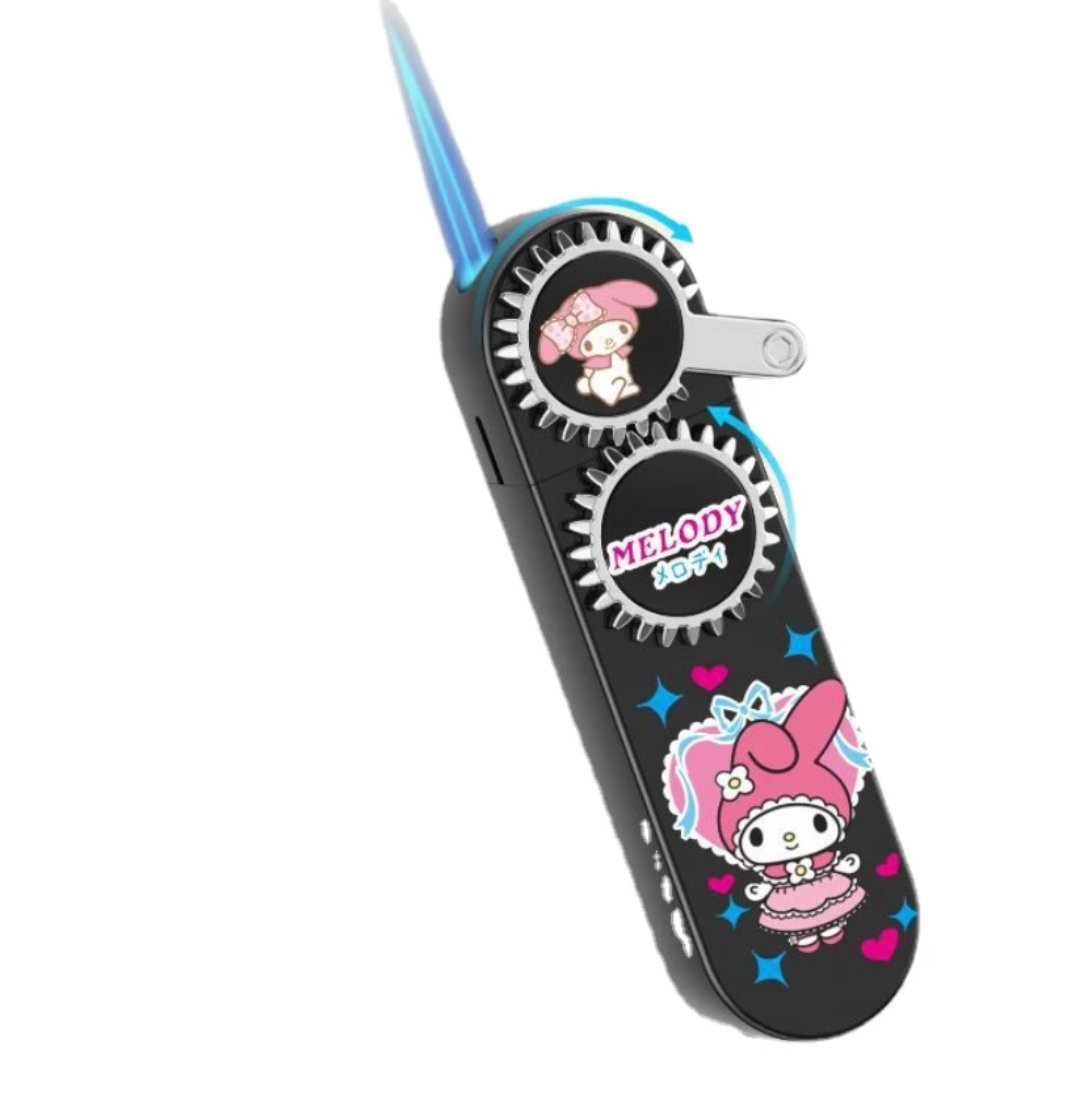 Sanrio Gear Lighter (multiple Sanrio-themed characters! - Black ...